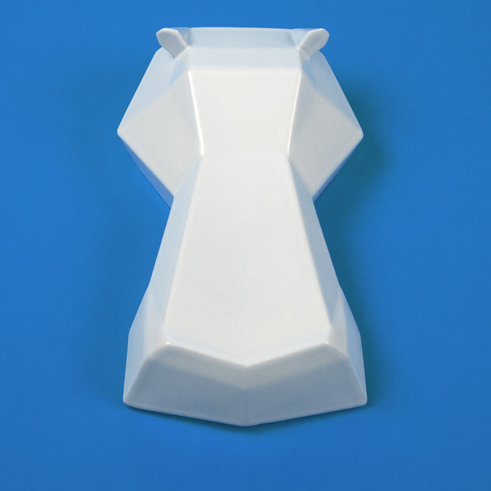 Project Safari | Hamilton the Hippo in White – bronsen